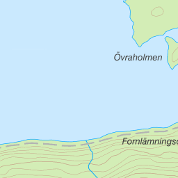 Karta över fiskeområdet Hallsbergs SFK